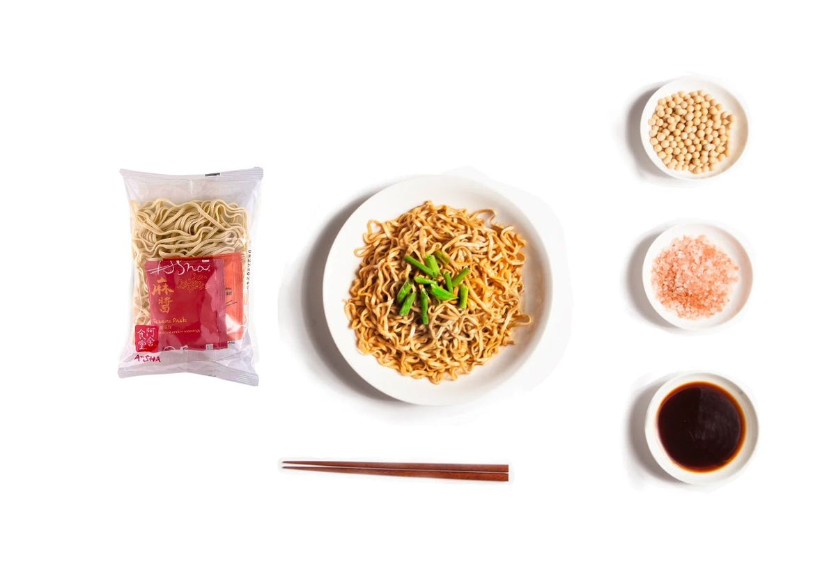 Meteor Noodles with Hot n' Sour Sauce | A-Sha Foods USA