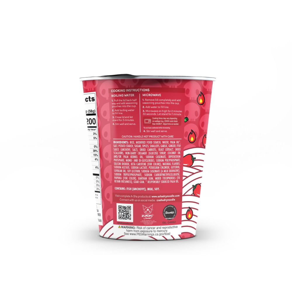 Kuromi Pho Rice Noodle Soup | A-Sha Foods USA
