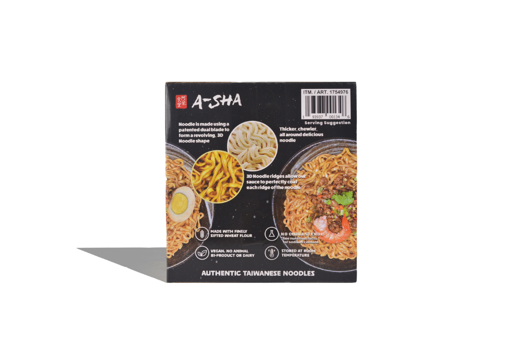 Meteor Noodles with Danzai Sauce | A-Sha Foods USA