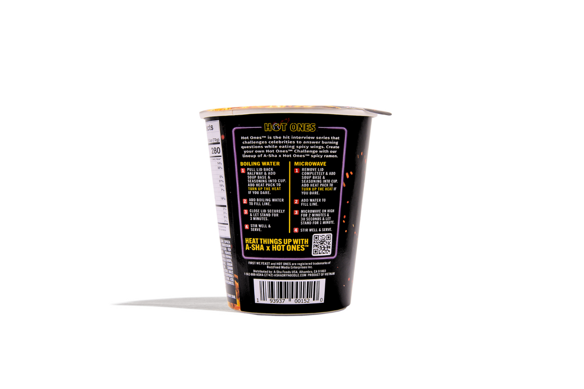 A-Sha x Hot Ones Sweet Chili Noodles 6PK | A-Sha Foods USA